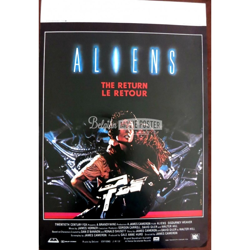 ALIENS - Belgian Movie Poster Store
