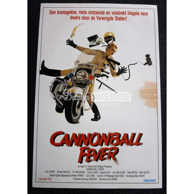 SPEED ZONE ( CANNONBALL FEVER) - Belgian Movie Poster Store