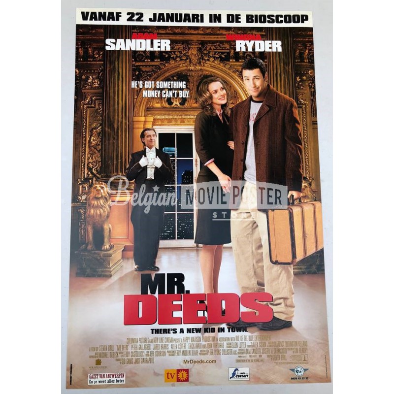 MR. DEEDS - Belgian Movie Poster Store